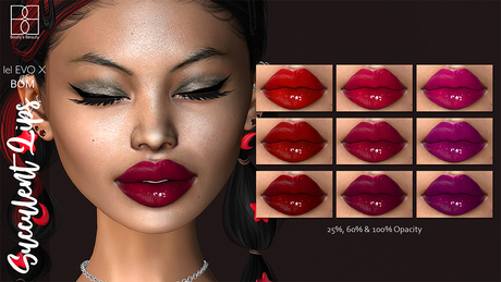 Second Life Marketplace - *Booty's Beauty* [Lel Evo X BOM] Succulent Lips V2